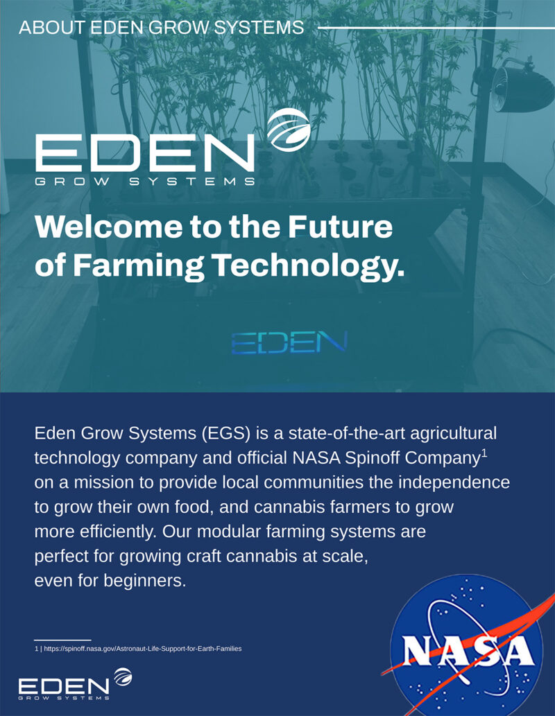 The Future of Cannabis Farming Technology with Eden Grow Systems – Highly Capitalized